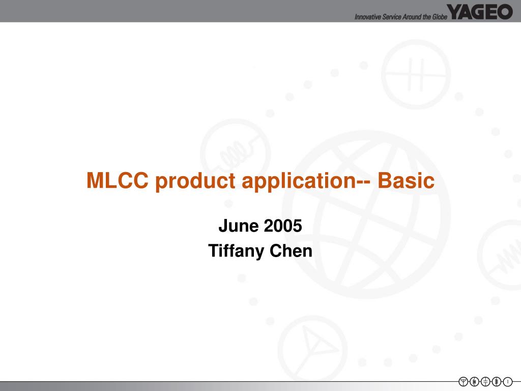 PPT - MLCC product application-- Basic PowerPoint Presentation, free download - ID:4340543