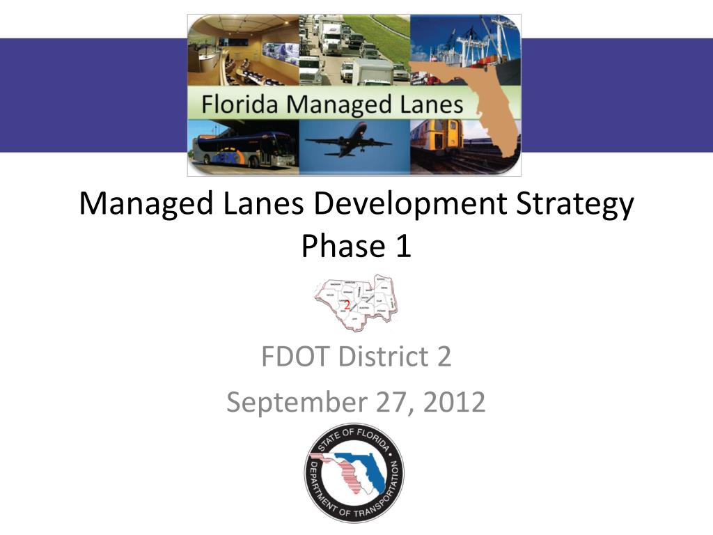 PPT - Managed Lanes Development Strategy Phase 1 PowerPoint ...