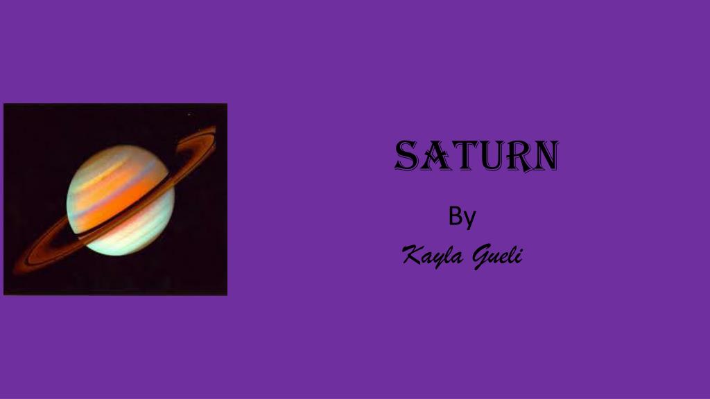PPT - Saturn PowerPoint Presentation, free download - ID:4342828