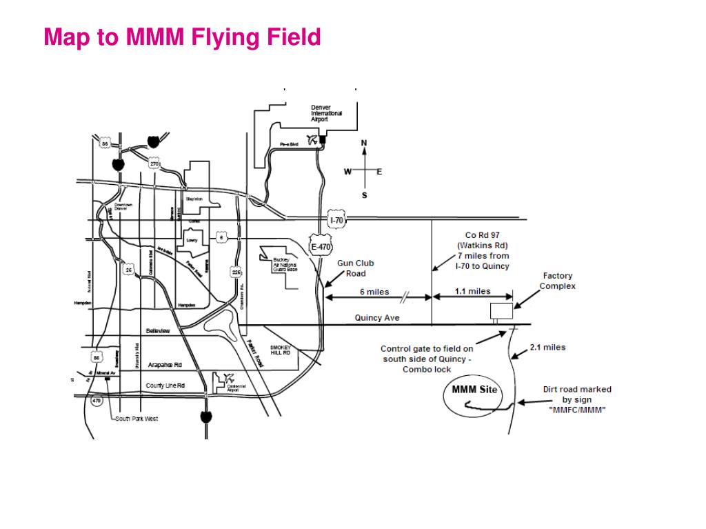 PPT - Map to MMM Flying Field PowerPoint Presentation, free download ...