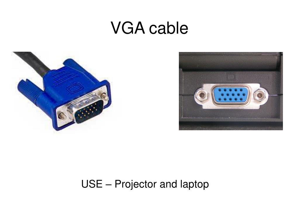 PPT - VGA cable PowerPoint Presentation, free download - ID:4346243