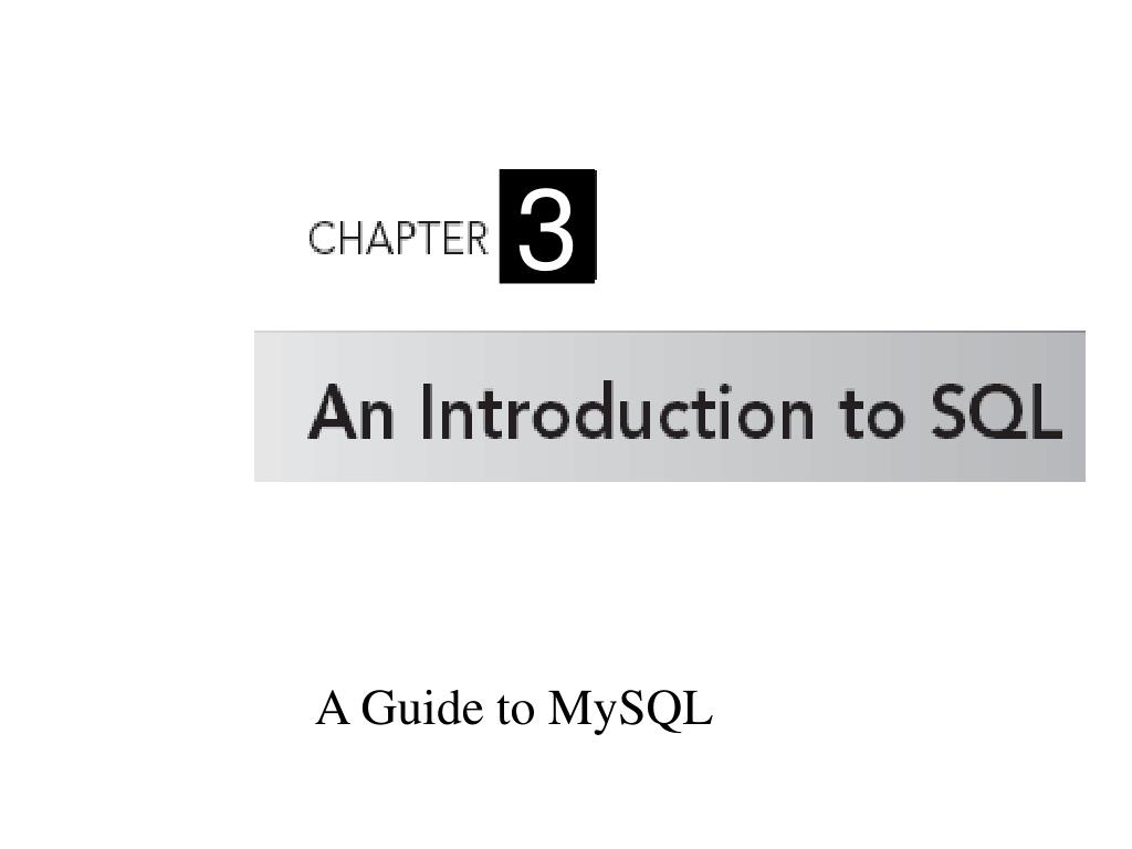 PPT - A Guide to MySQL PowerPoint Presentation, free download - ID:4349672