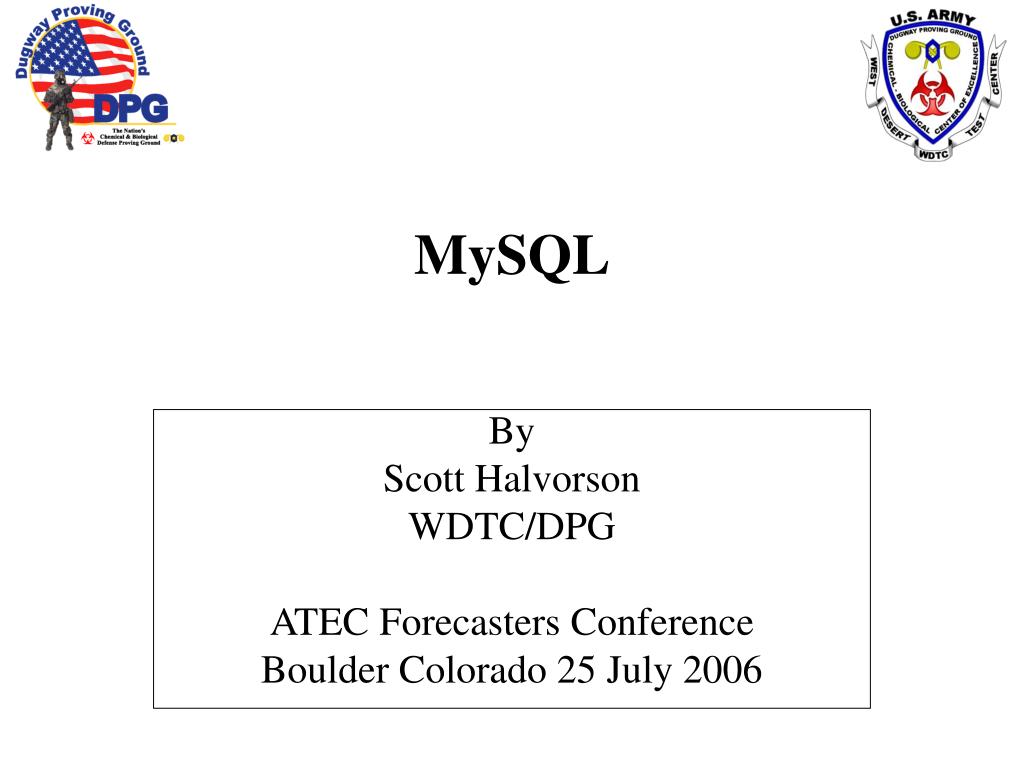 PPT - MySQL PowerPoint Presentation, free download - ID:4349852