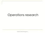 PPT - Operations Research PowerPoint Presentation, free download - ID ...