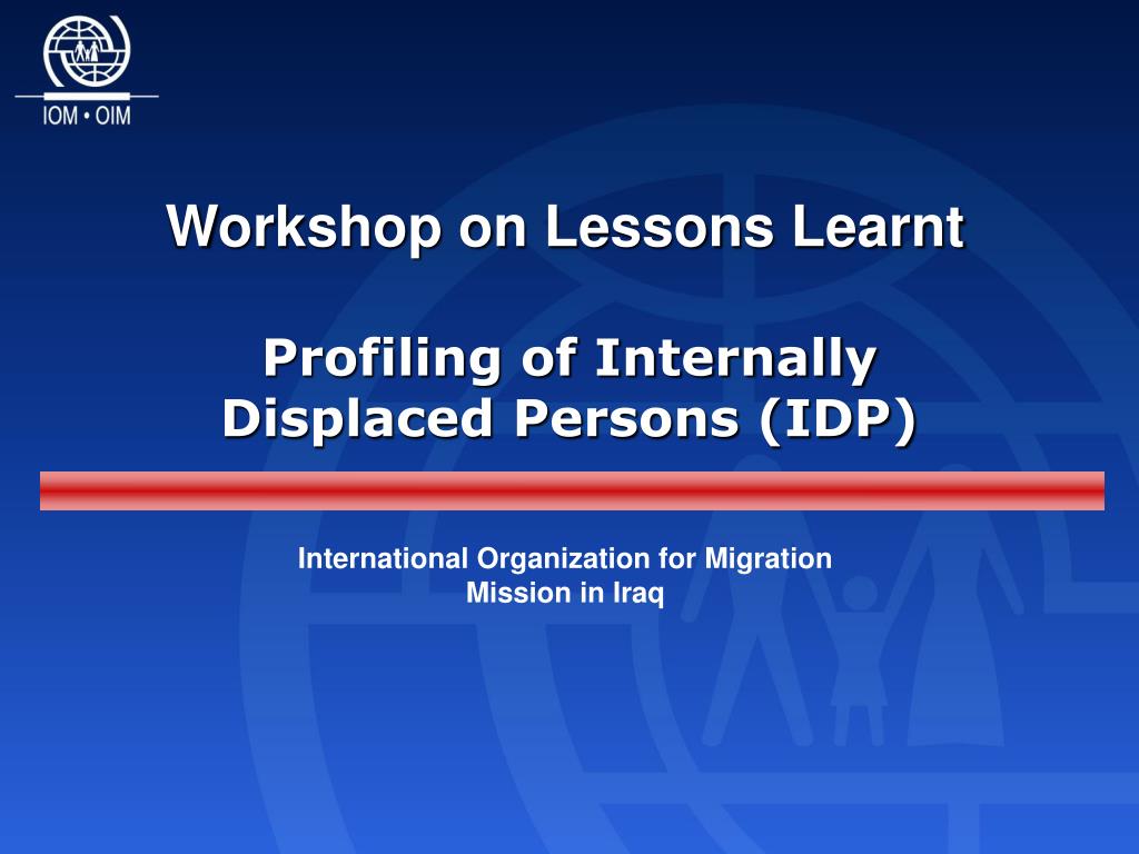PPT - Workshop on Lessons Learnt PowerPoint Presentation, free download ...