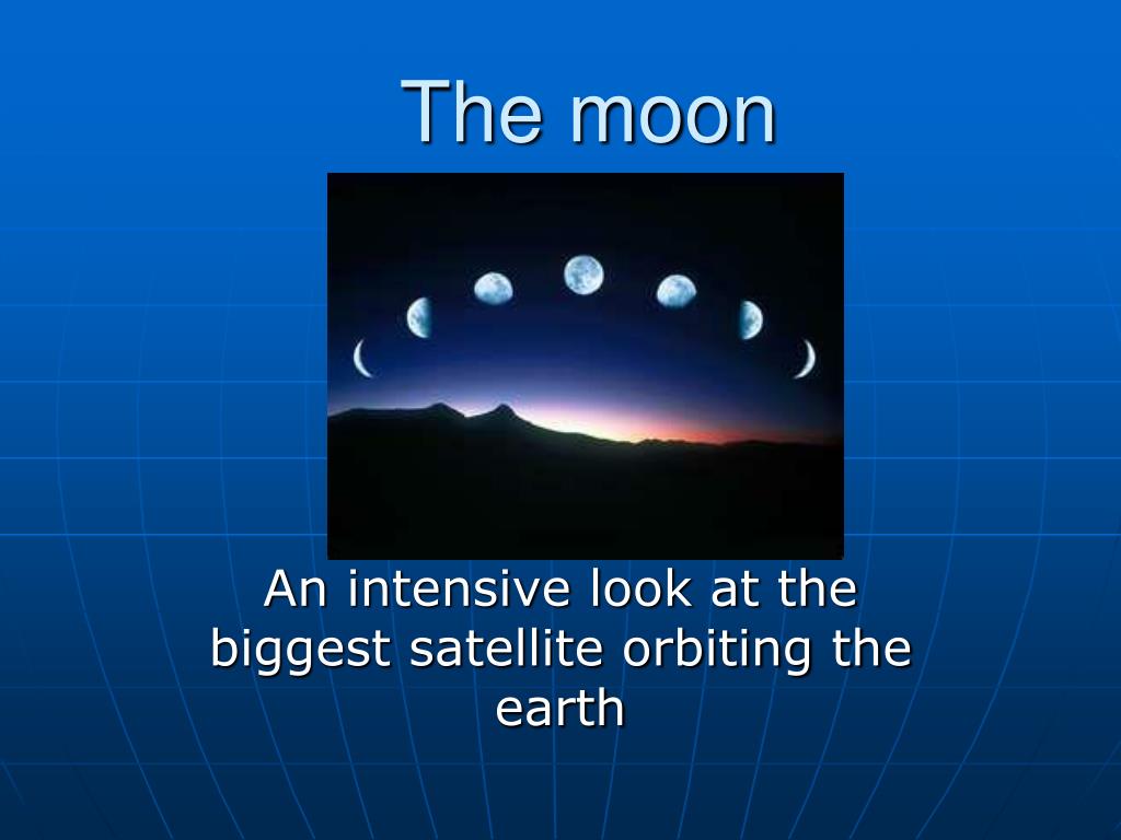 PPT - The moon PowerPoint Presentation, free download - ID:4354792