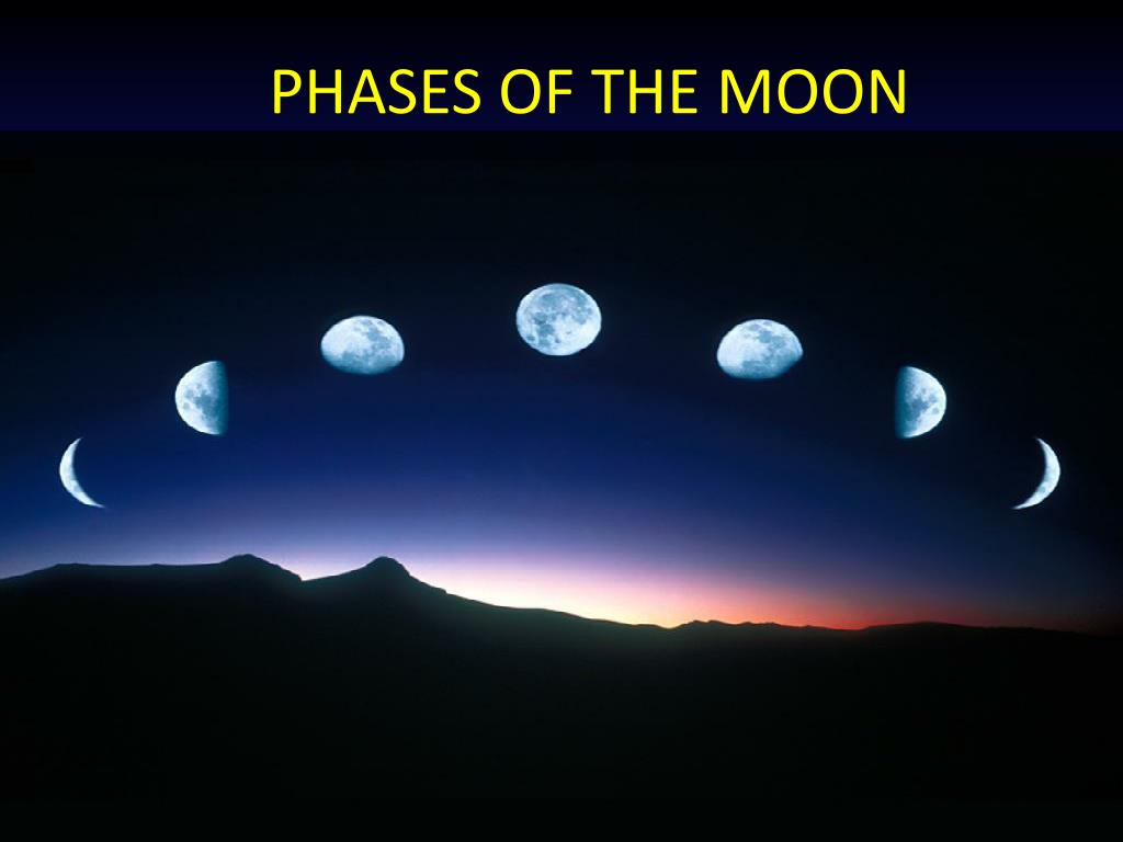 PPT - PHASES OF THE MOON PowerPoint Presentation, free download - ID ...
