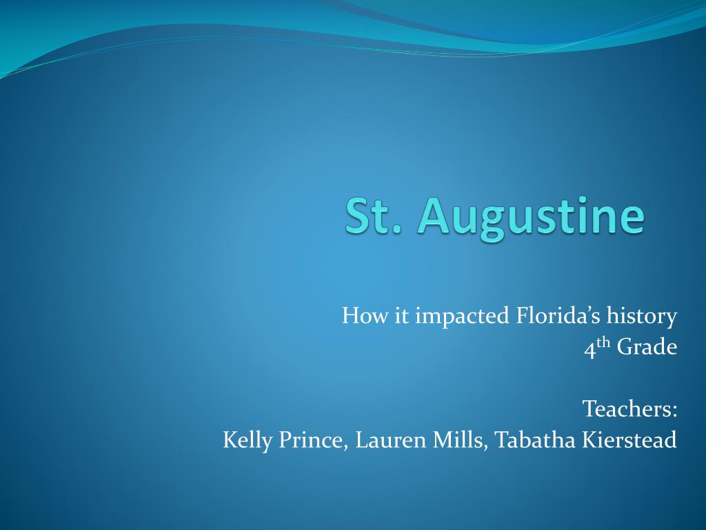 PPT - St. Augustine PowerPoint Presentation, free download - ID:4356179