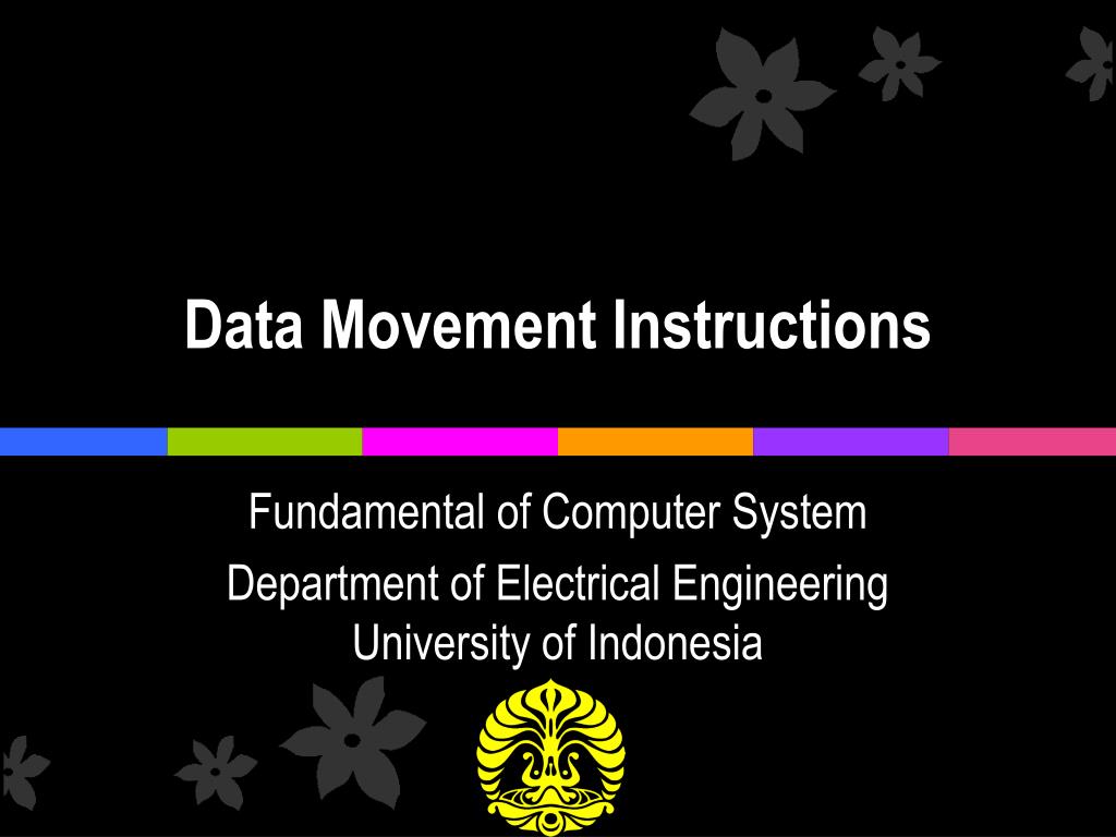 PPT - Data Movement Instructions PowerPoint Presentation, free download ...