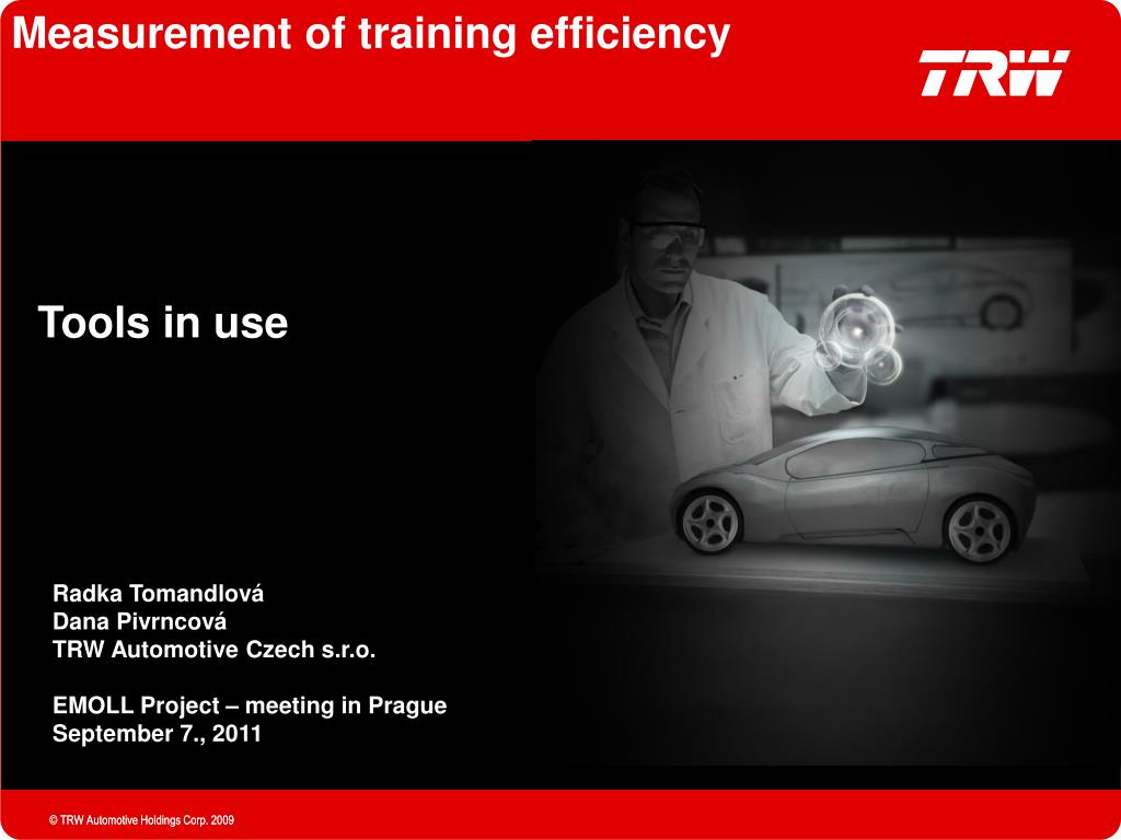 PPT - Measurement of training efficiency PowerPoint Presentation, free ...