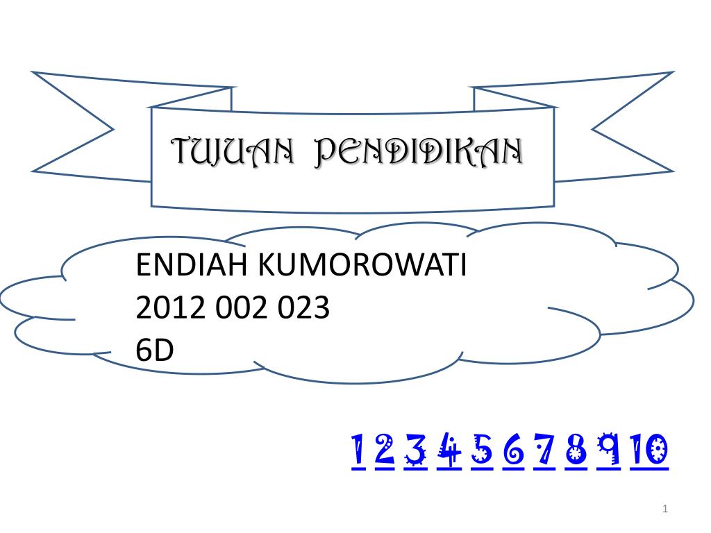 PPT - TUJUAN PENDIDIKAN PowerPoint Presentation, free download - ID:4362114