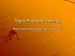 PPT - Enhance Your Math solving Potential with Math Learning center in ...