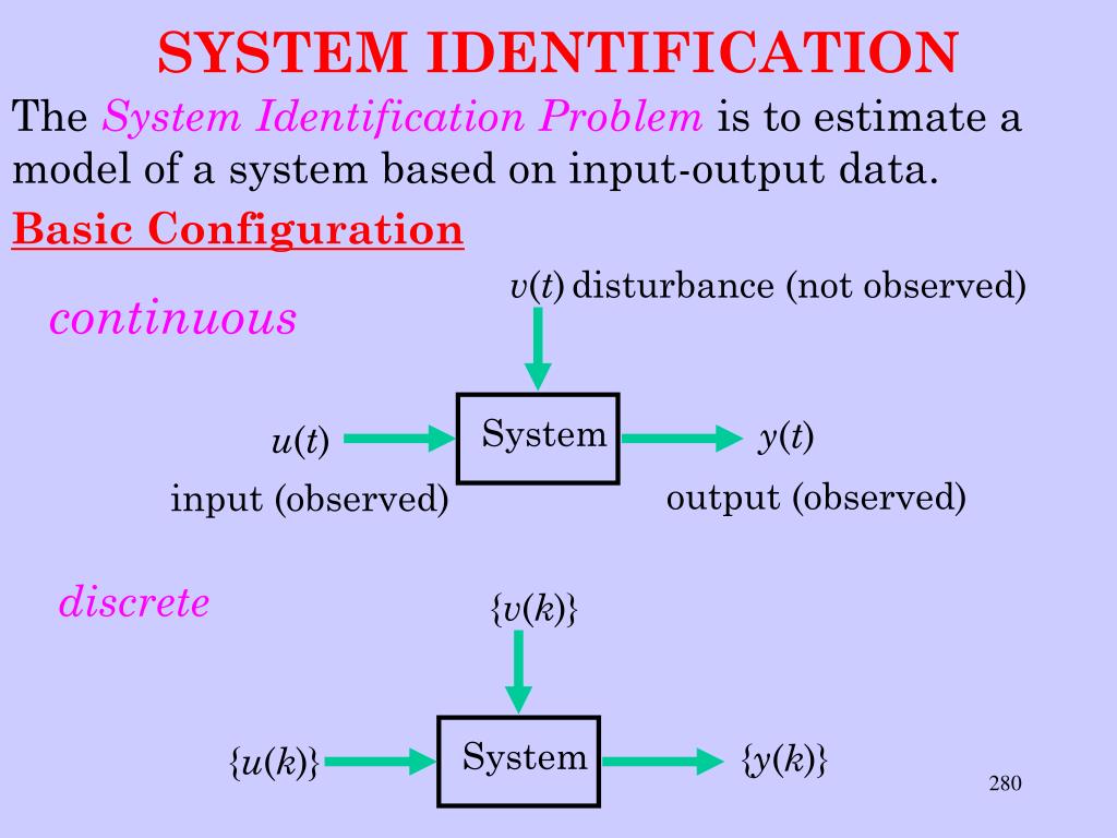 PPT - SYSTEM IDENTIFICATION PowerPoint Presentation, free download - ID ...