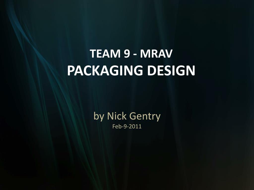 PPT - High-Tech MRAV Packaging Design: Dragonflyer X4 vs. Parrot AR ...