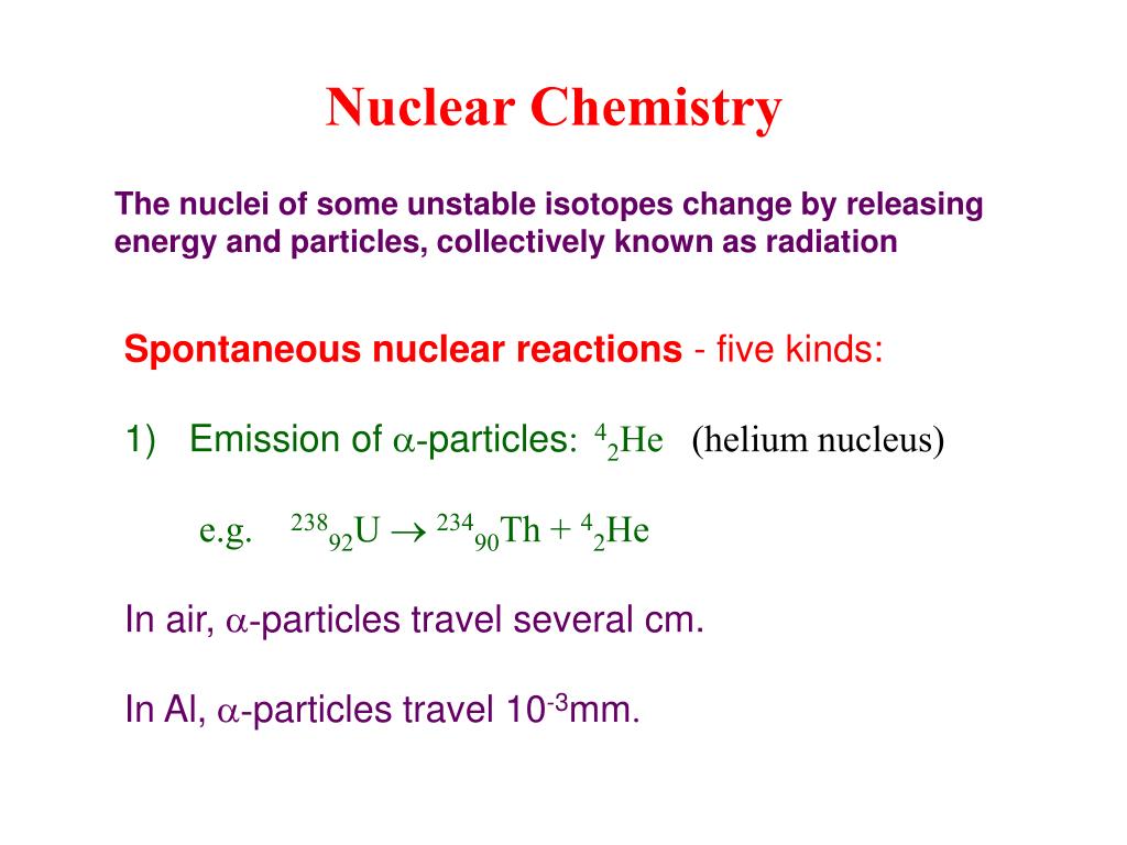PPT - Nuclear Chemistry PowerPoint Presentation, free download - ID:4364257