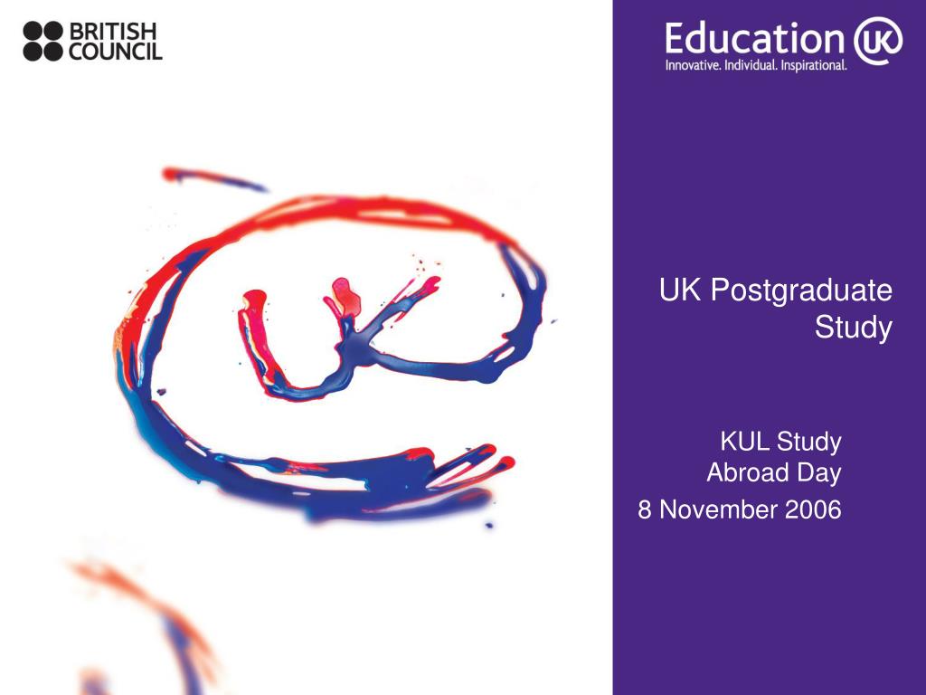PPT - UK Postgraduate Study PowerPoint Presentation, free download - ID ...