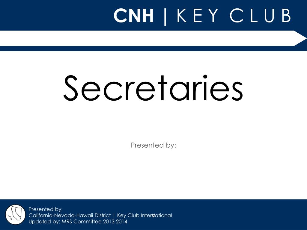 PPT - Secretaries PowerPoint Presentation, free download - ID:4364575