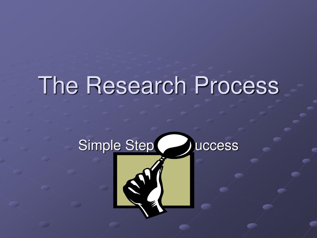 PPT - The Research Process PowerPoint Presentation, free download - ID ...