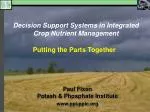 PPT - INTEGRATED NUTRIENT MANAGEMENT (INM) PowerPoint Presentation ...