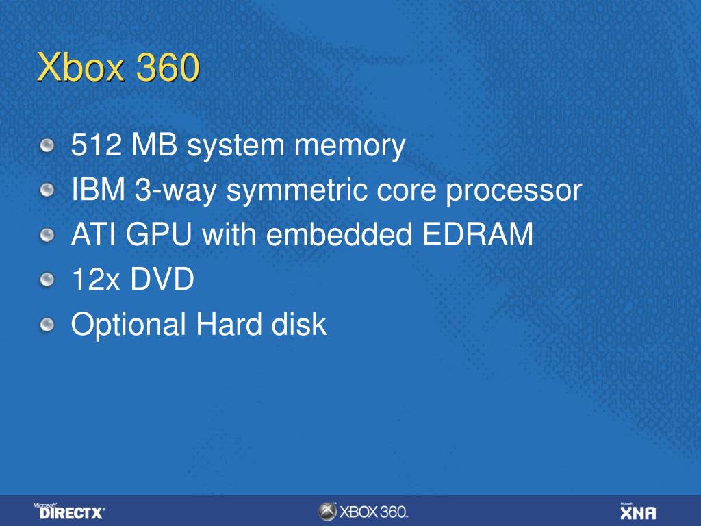 PPT - Xbox 360 PowerPoint Presentation, free download - ID:4368073