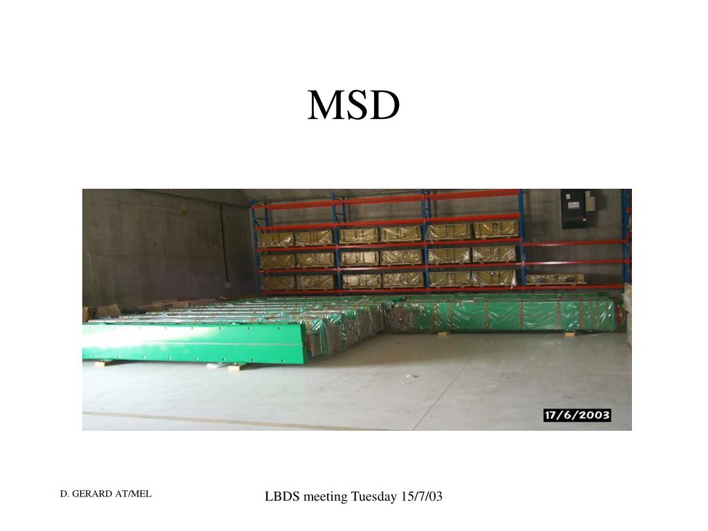 Ppt Msd Powerpoint Presentation Free Download Id 4369489