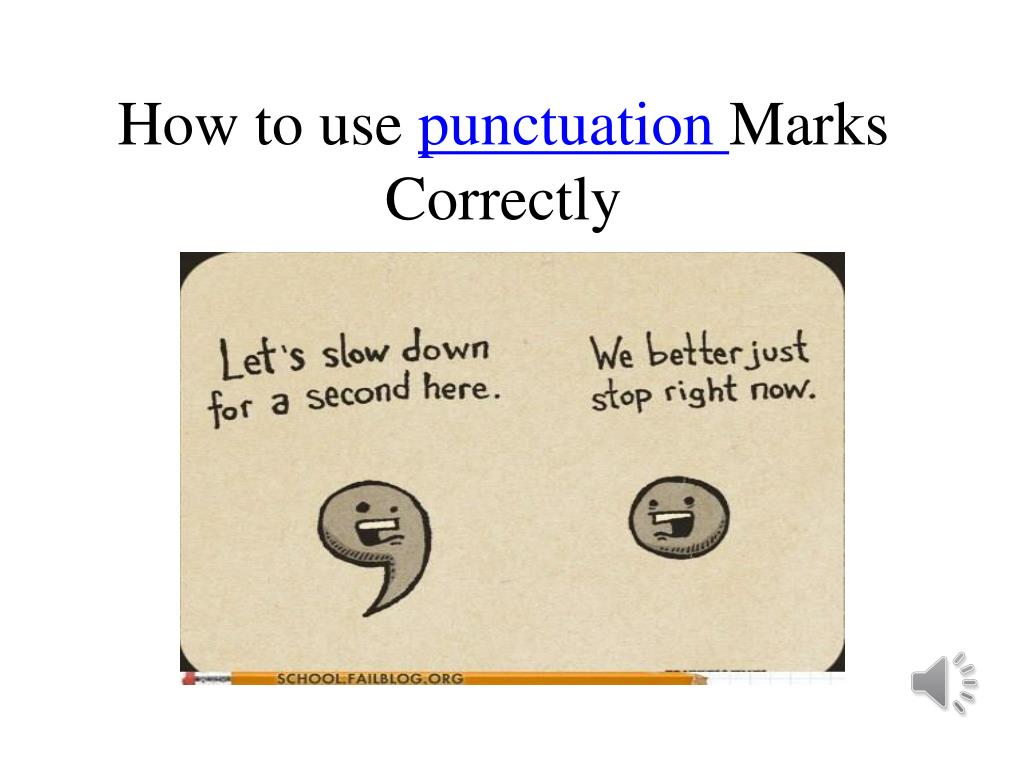 PPT - How to use punctuation Marks Correctly PowerPoint Presentation ...
