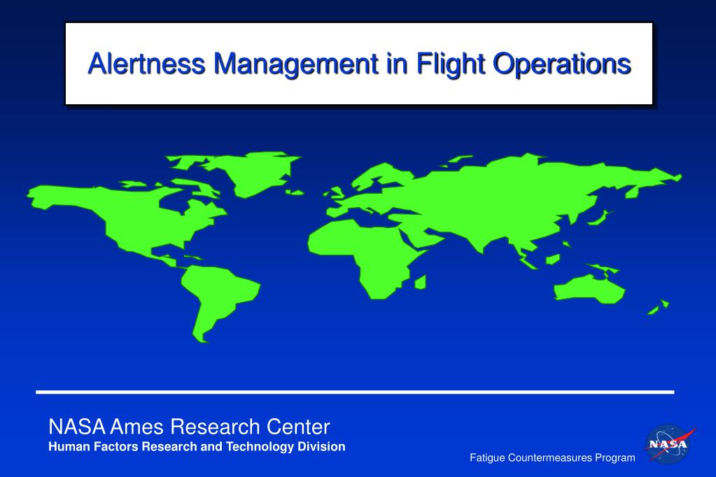 PPT - Alertness Management in Flight Operations PowerPoint Presentation ...