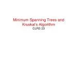 PPT - Kruskal Algorithm | Kruskal Algorithm For Minimum Spanning Trees | Data Structur ...