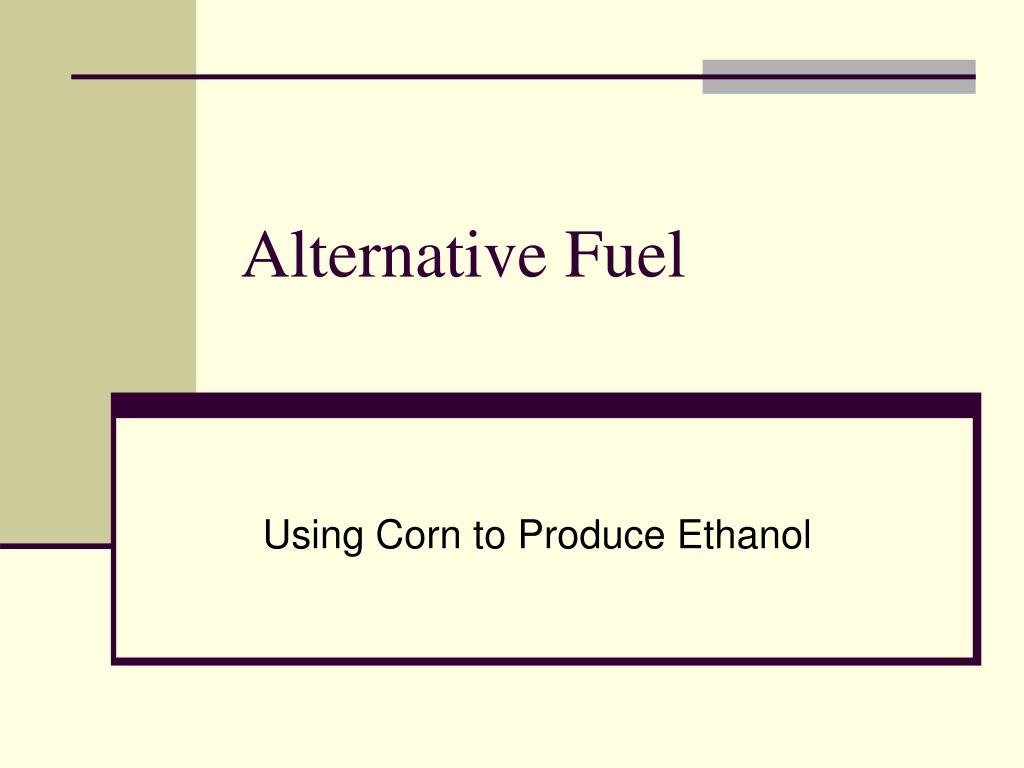 PPT - Alternative Fuel PowerPoint Presentation, free download - ID:4375645