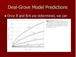 PPT - Deal-Grove Model Predictions PowerPoint Presentation, free ...