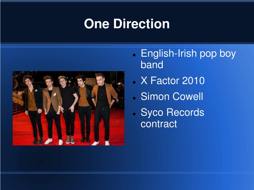 PPT - One Direction PowerPoint Presentation, free download - ID:4380141