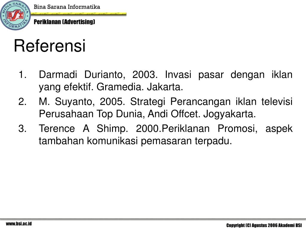 PPT - Referensi PowerPoint Presentation, free download - ID:4380176