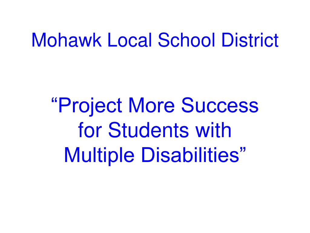 PPT - Mohawk Local School District PowerPoint Presentation, free ...