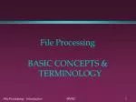 PPT - File Processing PowerPoint Presentation, free download - ID:6230974