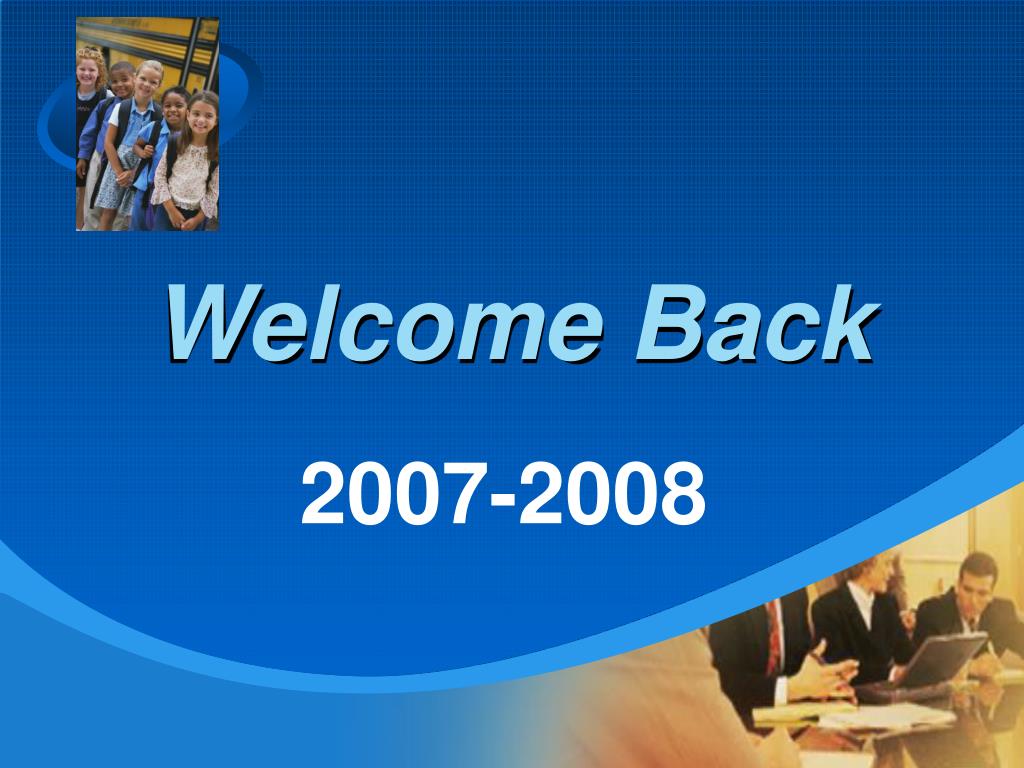 PPT - Welcome Back PowerPoint Presentation, free download - ID:4386831