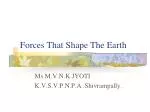 PPT - Forces Within Earth PowerPoint Presentation, free download - ID ...