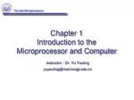 PPT - Chapter 1: Introduction to Computer Vision and Image Processing ...