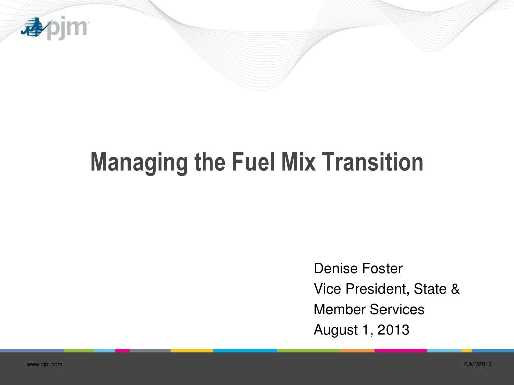 PPT - Managing the Fuel Mix Transition PowerPoint Presentation, free ...