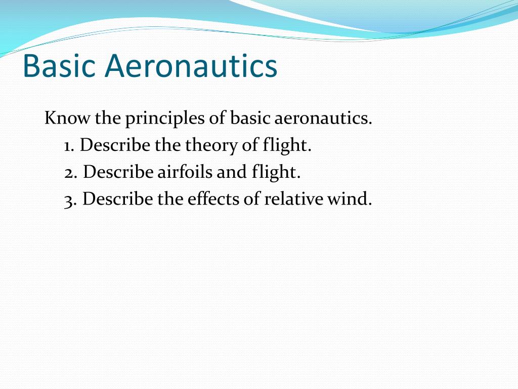 PPT - Basic Aeronautics PowerPoint Presentation, free download - ID:4389909