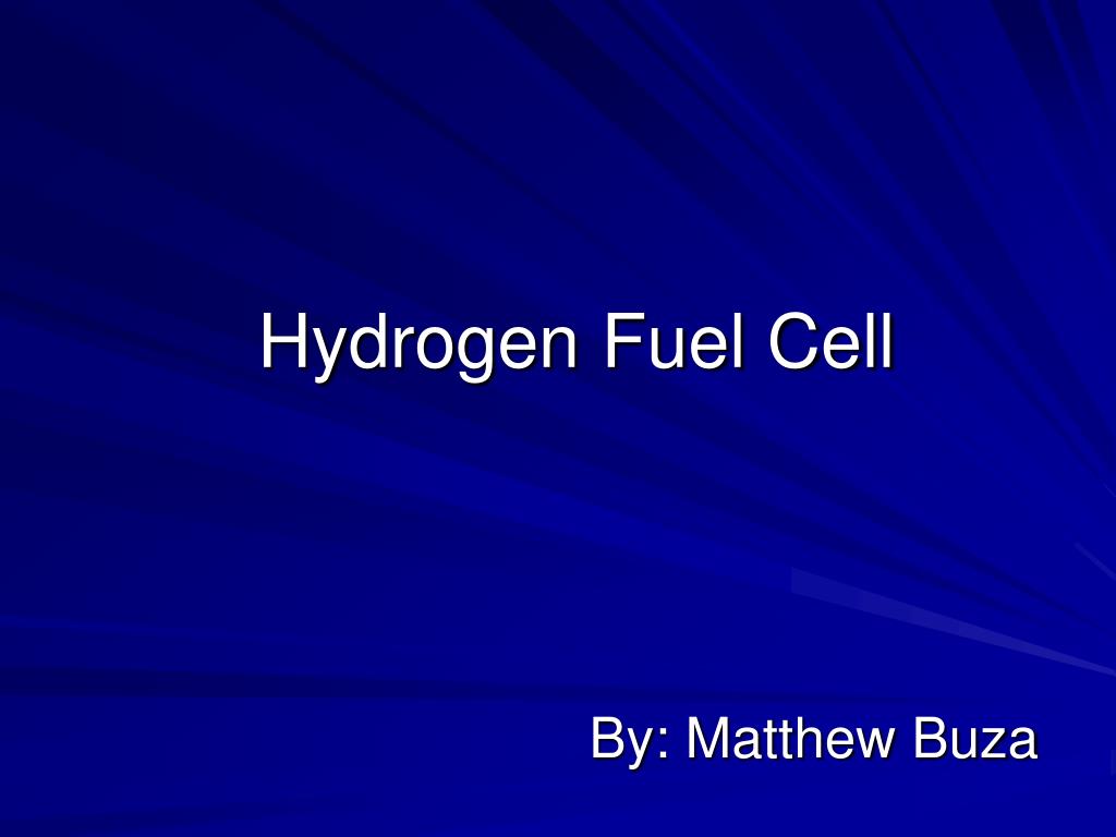 PPT - Hydrogen Fuel Cell PowerPoint Presentation, free download - ID ...