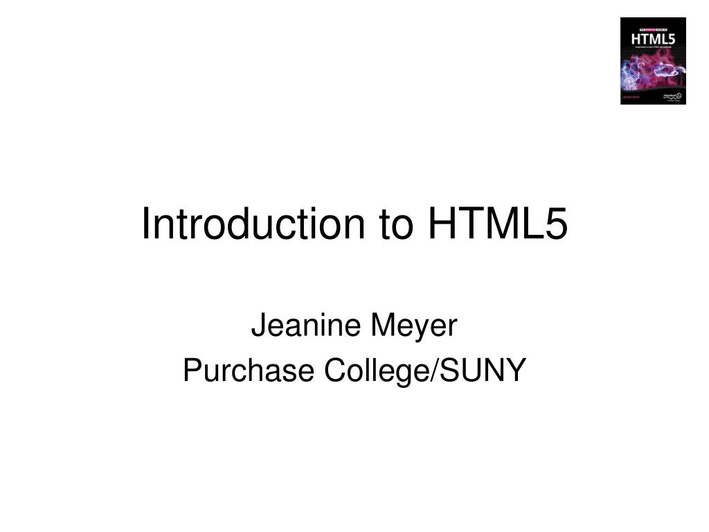PPT - Introduction to HTML5 PowerPoint Presentation, free download - ID ...