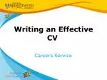 PPT - Writing an Effective CV PowerPoint Presentation, free download ...
