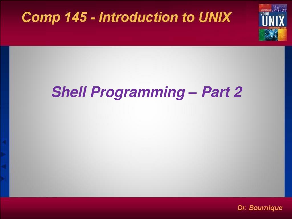 Ppt Mastering Shell Scripting Loops Functions And Debugging