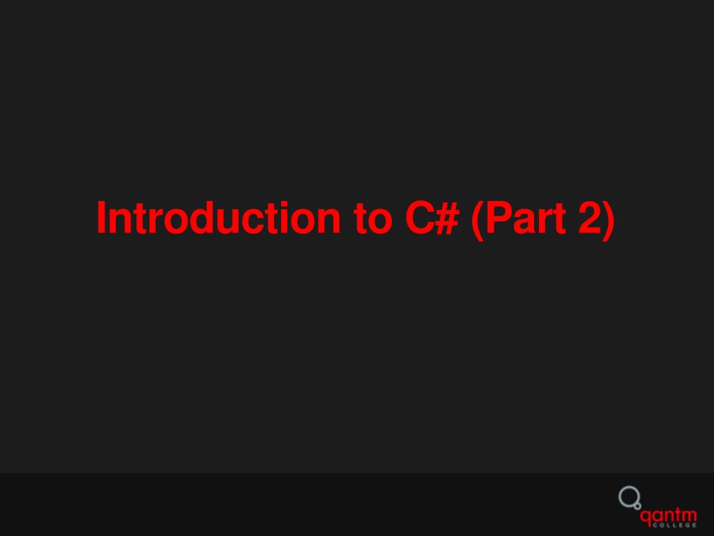 PPT - Master C# Syntax & Differences: Arrays, Enums, Exceptions ...