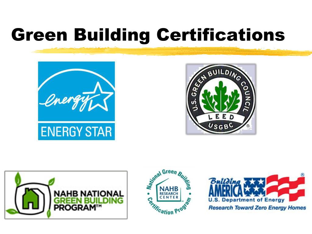 PPT - Green Building Certifications PowerPoint Presentation, free ...