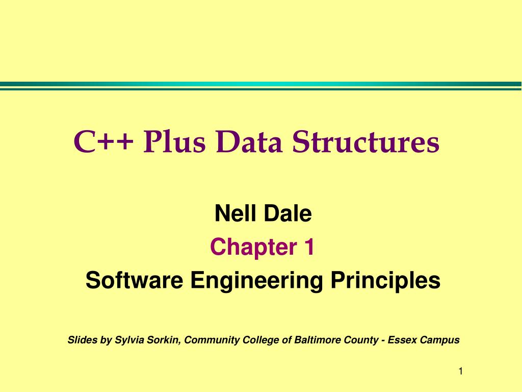 PPT - C++ Plus Data Structures PowerPoint Presentation, free download - ID:4400205