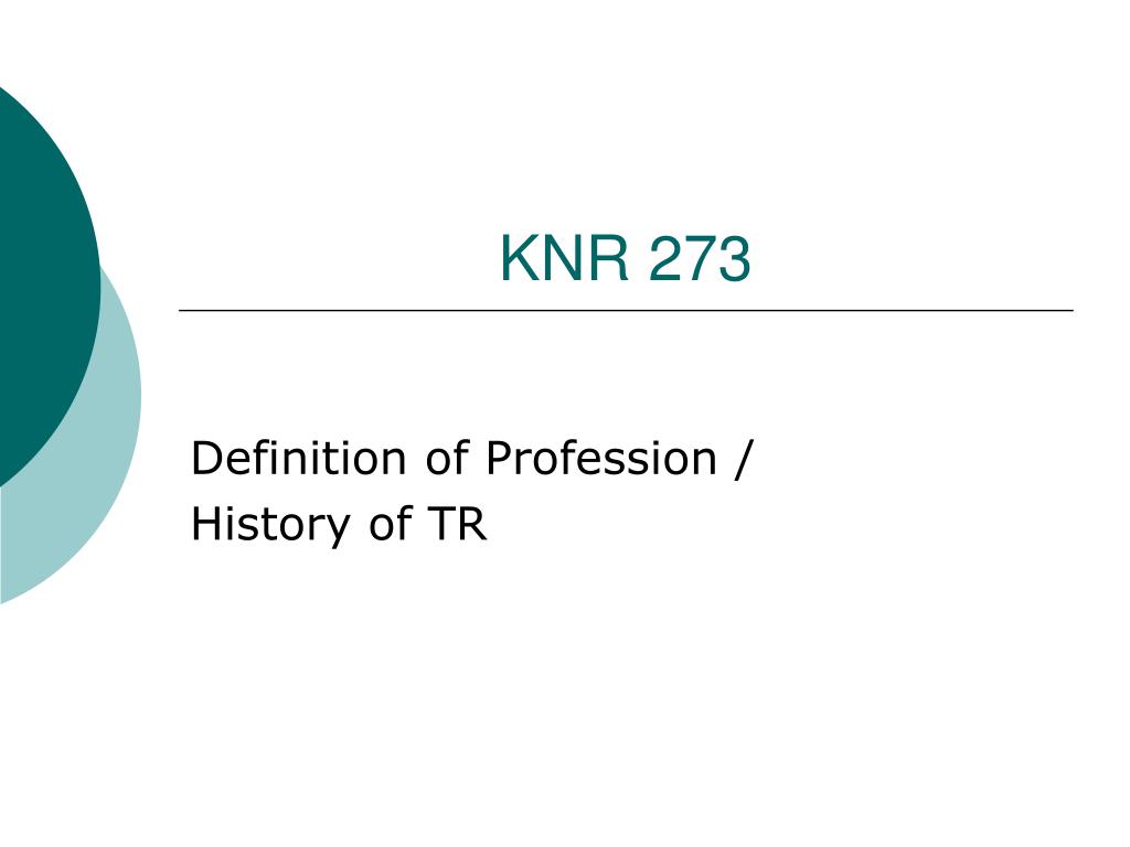 PPT - KNR 273 PowerPoint Presentation, free download - ID:4402976