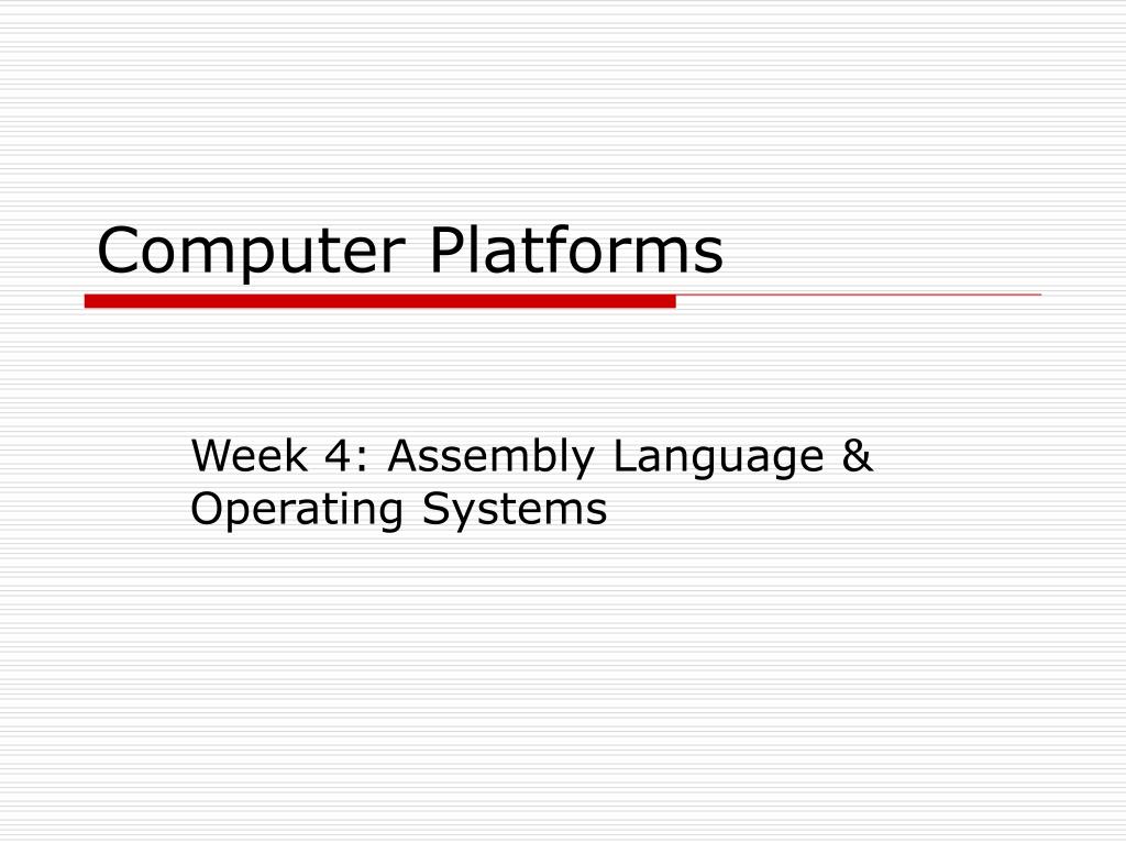 PPT - Computer Platforms PowerPoint Presentation, free download - ID ...