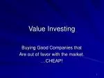 PPT - Stock Market and Value Investing Course - istudy PowerPoint ...