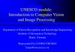 PPT - Introduction to Image Processing and Computer Vision PowerPoint Presentation - ID:3316692